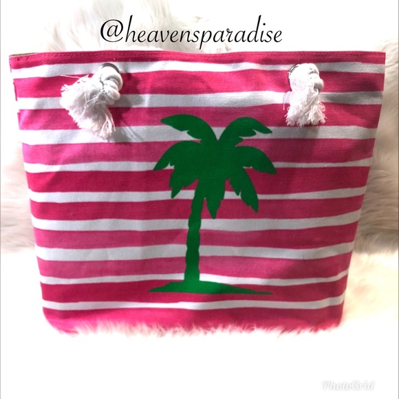 Bags | Palm Tree Tote Bag | Poshmark